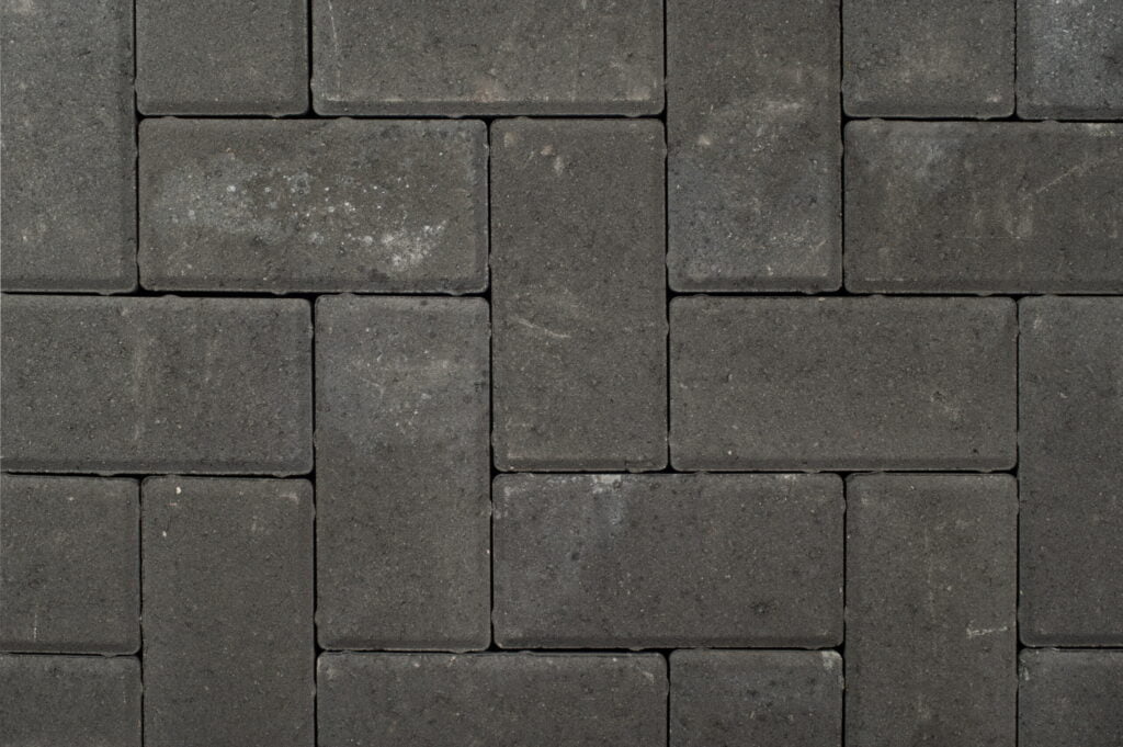60mm Driveway Block Paving - Carbon Black- 8.08m2 (404pcs)