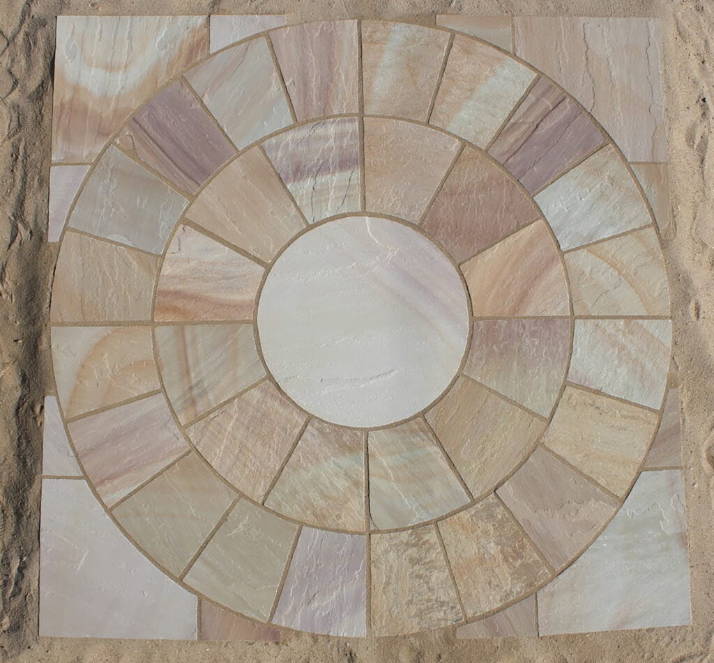 Natural Sandstone 2.85 Circle - Camel - StoneCraft