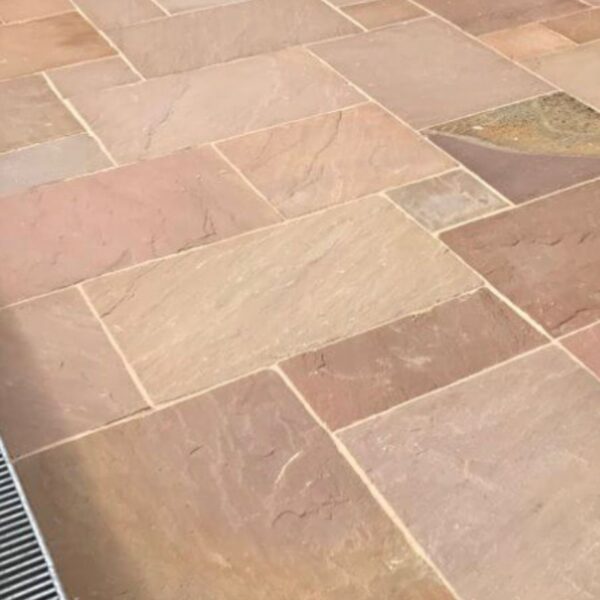 Natural Sandstone 15.25m2 Patio Pack - Modak - StoneCraft